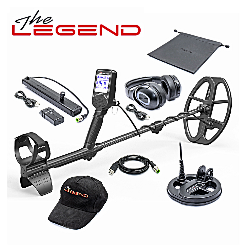 Nokta Legend PRO PACK Multi-Frequency Waterproof Metal Detector with 1