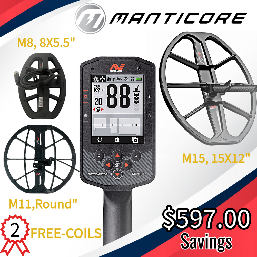MINELAB Manticore High Power Metal Detector
