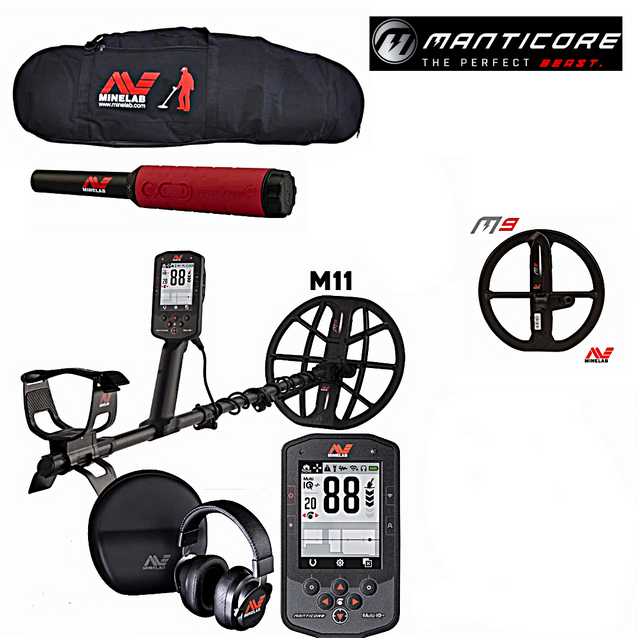 MINELAB Manticore High Power Metal Detector-Bundle