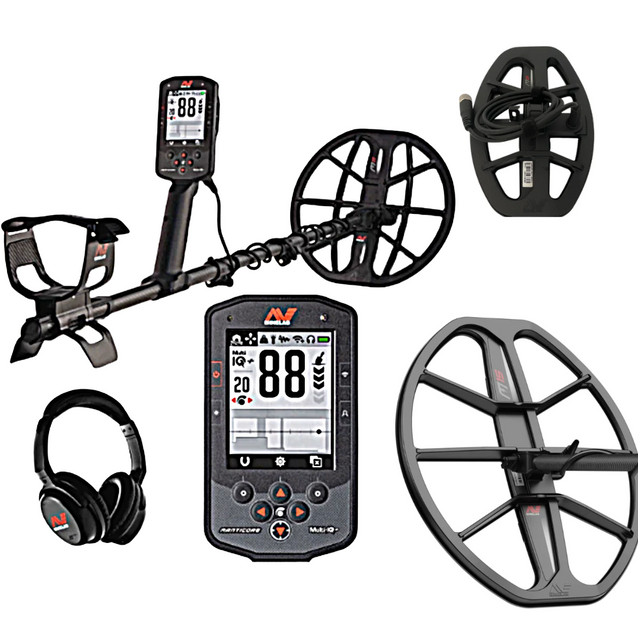 Minelab Manticore Metal Detector Coil Bundle M8 M11 M15